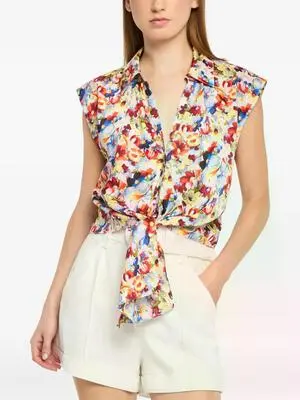 Cinq À Sept Wildflower Sleeveless Top