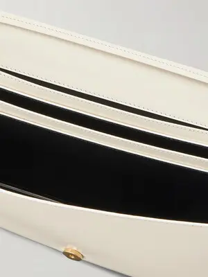 JIL SANDER File Medium Leather Shoulder Bag