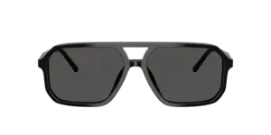 Dolce & Gabbana Sunglasses With Pilot Frame - Black