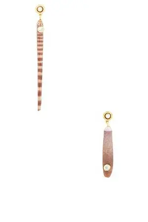 Éliou Spina Earrings - Brown