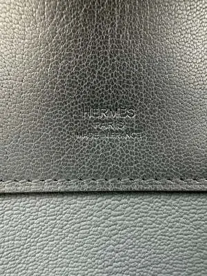 Hermès Kelly Clutch Chevre Palladium Hardware - Argent