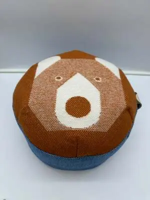 Hermès Animaux Blocks Footstool Brun - Multi