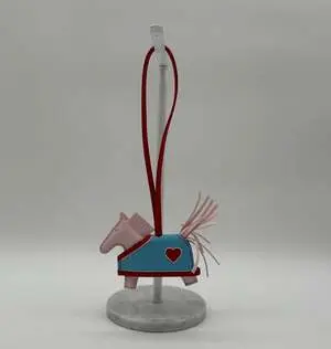 Hermès Rodeo Robeo Cœur Charm - Pink