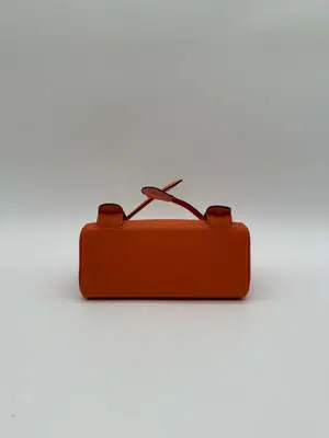 Hermès Kelly Swift Palladium Hardware - Orange