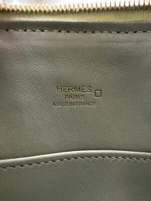 Hermès Bolide In Matte Alligator With Gold Hardware