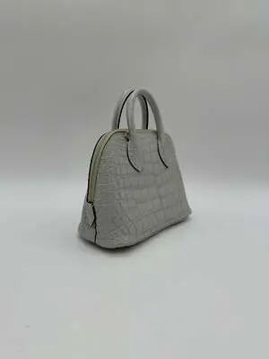 Hermès Bolide In Matte Alligator With Gold Hardware