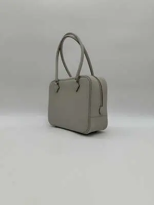 Hermès Plume Chevre Gris Perle