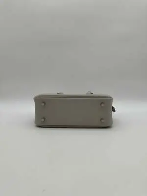 Hermès Plume Chevre Gris Perle