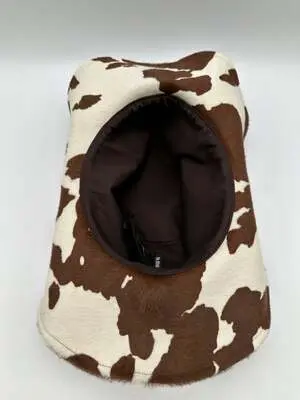 Miu Miu Printed Leather Cowboy Hat - Multi
