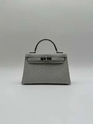 Hermès Mini Kelly - Grey