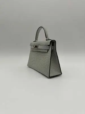 Hermès Mini Kelly - Grey