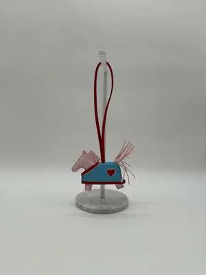 Hermès Rodeo Robeo Cœur Charm - Pink