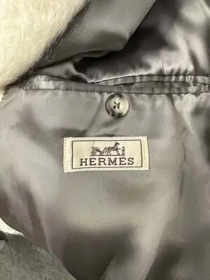 Hermès Petit Paul Mohair Blend Coat