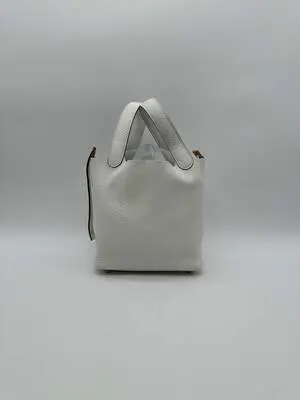 Hermès Picotin - White