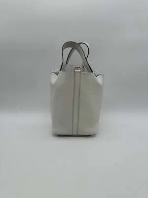 Hermès Picotin - White