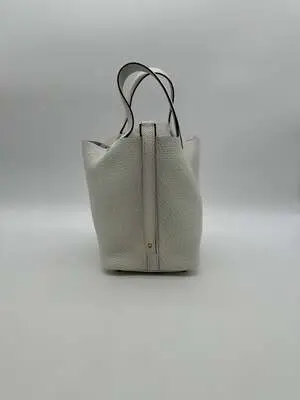 Hermès Picotin - White