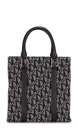 Undefined Dior Trotter Tote Bag - Black