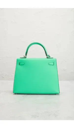 Undefined Hermes Epsom Kelly 25 Sellier Handbag - Vert Comics