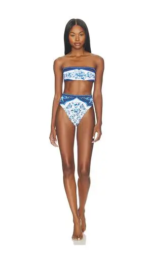 Farm Rio Porcelain Garden Bikini Bottom