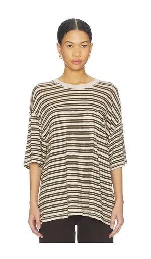 Free People X All Love Stripe Pocket Tee