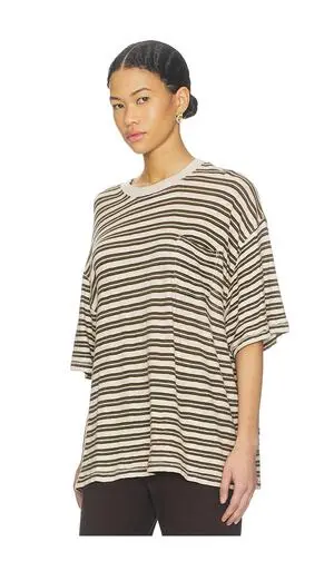 Free People X All Love Stripe Pocket Tee