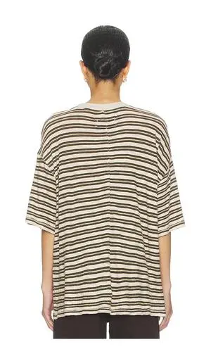 Free People X All Love Stripe Pocket Tee
