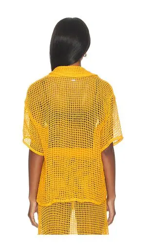 MAAJI Golden Blossom Amarantta Shirt
