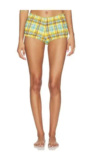 Solid & Striped High Rise Bottoms For Women
