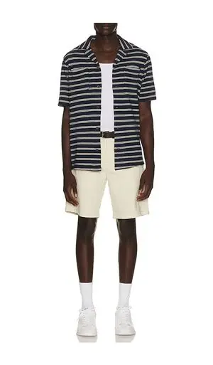 Nn07 Aden Twill Shorts - Ivory