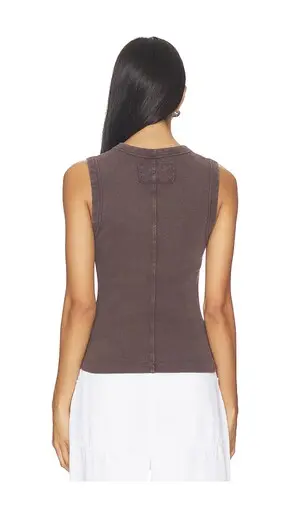 Free People Murphy Tank - Chocolatier