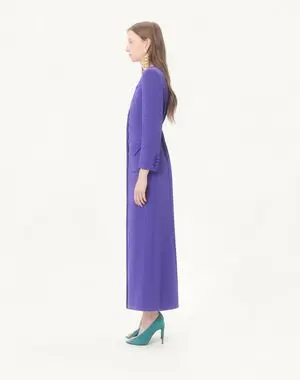 Valentino Garavani Embroidered Cady Satin Coat