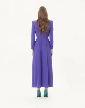 Valentino Garavani Embroidered Cady Satin Coat