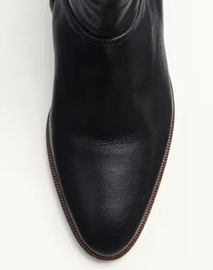 Valentino Garavani Pat Ankle Boot In Kidskin