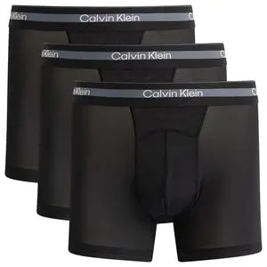 Calvin Klein Icon Sport Trunk 3 Pack - Black