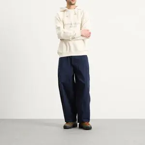Stone Island Marina Garment-dyed Logo Hoodie