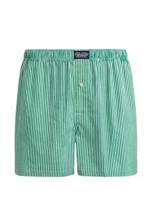 Polo Ralph Lauren Striped-pattern Boxers - Green