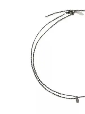 Brunello Cucinelli Charm Necklace - Black