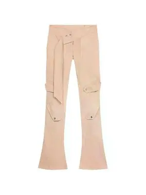 Blumarine Panelled Trousers - Neutrals