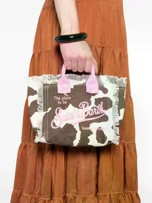 MC2 SAINT BARTH Cow-print Shoulder Bag