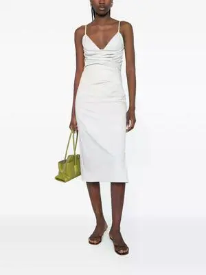 Patrizia Pepe Bustier Midi Dress