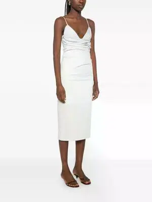 Patrizia Pepe Bustier Midi Dress