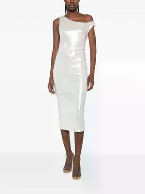 Patrizia Pepe Logo-detail Midi Dress