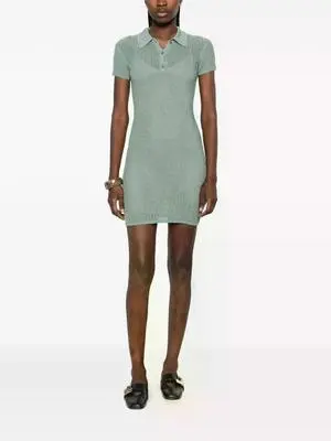 Patrizia Pepe Knitted Polo Dress