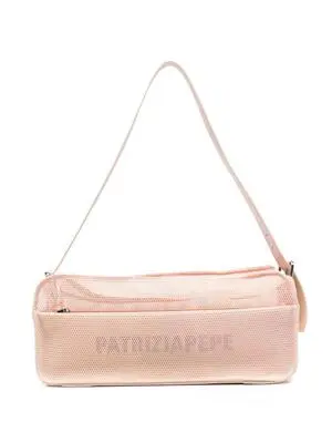 Patrizia Pepe Mesh Crossbody Bag - Pink