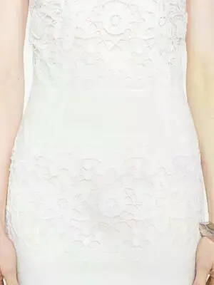 Patrizia Pepe Floral-embroidery Midi Dress