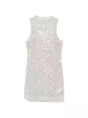Patrizia Pepe Sequin-embellished Mini Dress