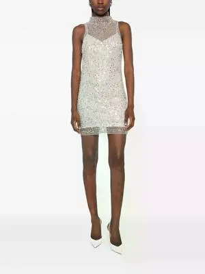 Patrizia Pepe Sequin-embellished Mini Dress