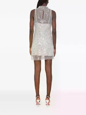 Patrizia Pepe Sequin-embellished Mini Dress