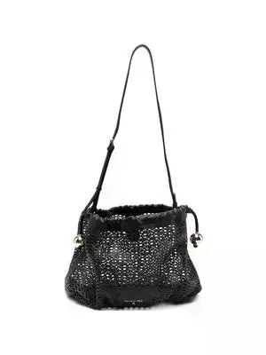 Patrizia Pepe Perforated Shoulder Bag
