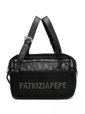 Patrizia Pepe Mesh Shoulder Bag